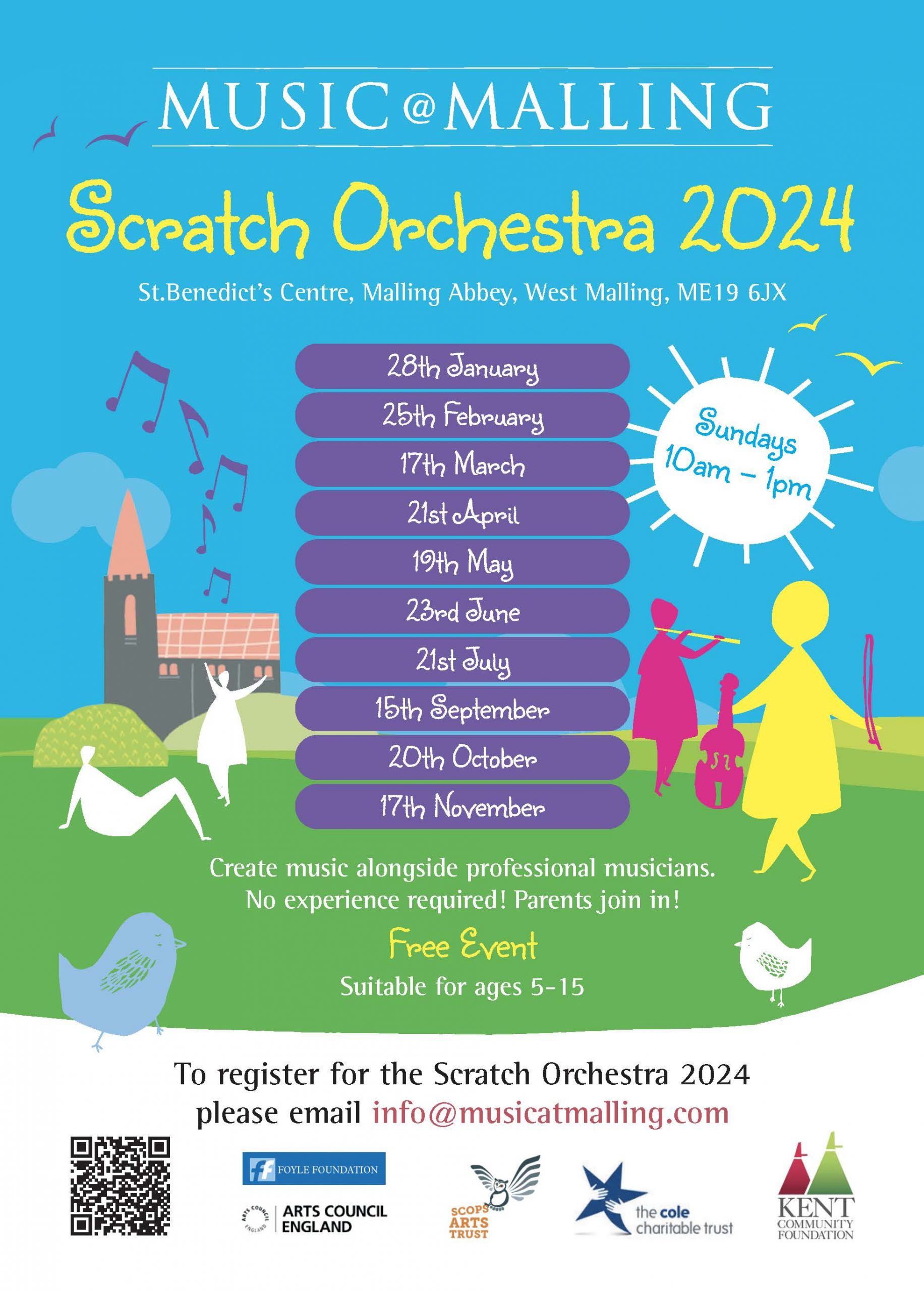 Scratch Orchestra Dates 2024 - Music@Malling